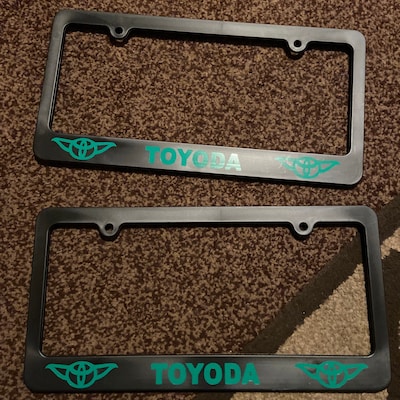 LARUSSO AUTO GROUP Cobra Kai Plastic License Plate Frame Holder Vinyl ...