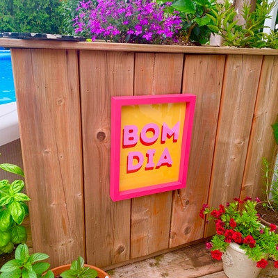 Bom Dia Print Good Morning Wall Art Portuguese Wall Art Wall Print ...