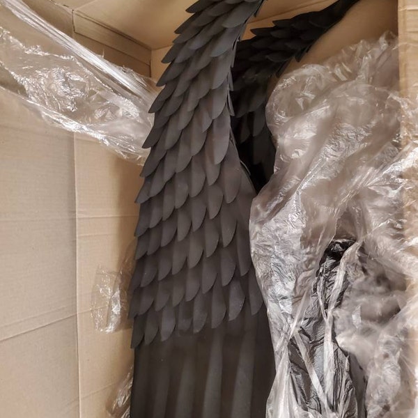 Black Angel Wings Carnival Costume Maleficent Wings Wings Photo Prop