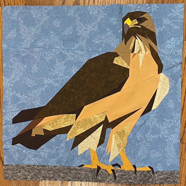 Red-tailed Hawk Fpp--woodland and Riverside Animals Series--paper ...