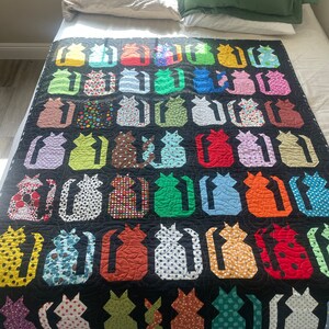 Swirl Cat Tails Quilt - Etsy