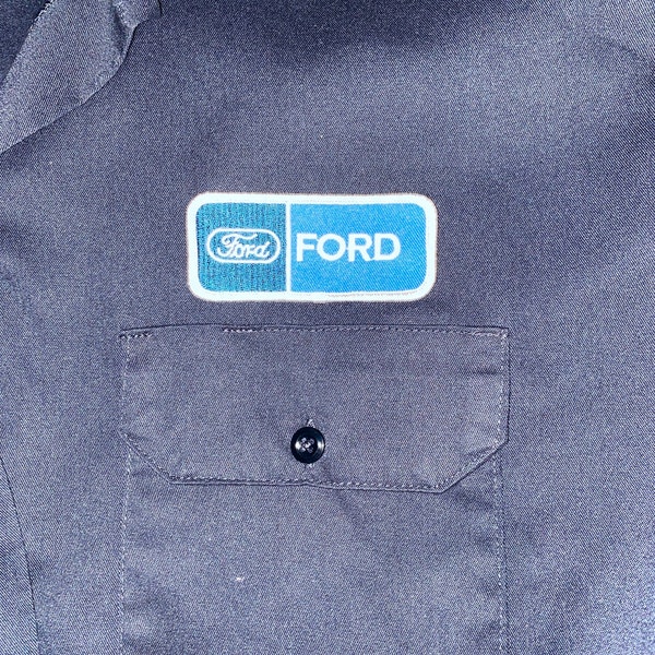 Vintage Ford Employee Patch Embroidered Iron on 3 .5" X 1 .5" - Etsy