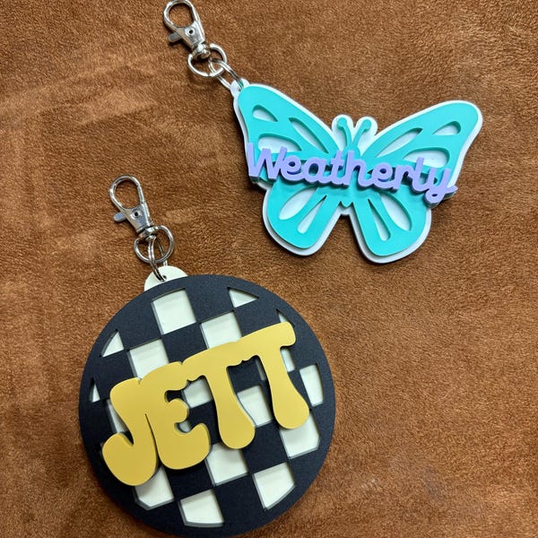 Custom Paw Print Keychain, Personalized Pet Name Keychain, Custom Dog ...