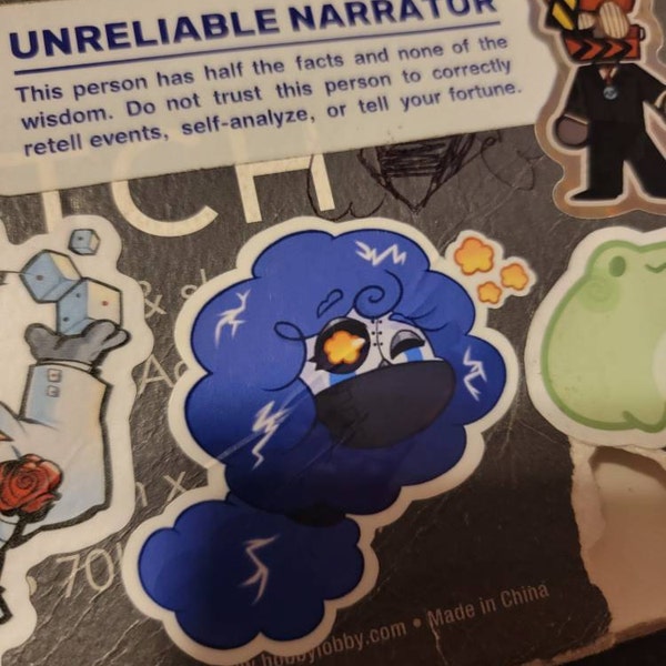 Misty Monsoon Stickers | Toontown Stickers | Laptop Stickers | Kawaii ...