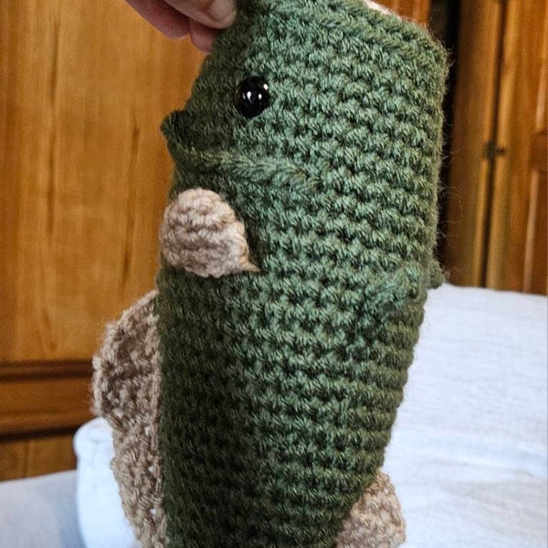 PATTERN: Bert the Bass Pattern - Amigurumi Largemouth Bass Pattern ...