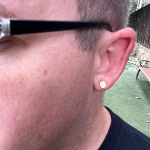 Gold Triple Stacked Beaded Septum Ring With Gap Piercing Hoop Conch ...