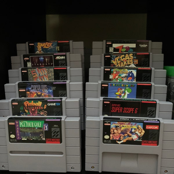 10-pack of Retro Game Stands (displays 60 Games!) - Etsy