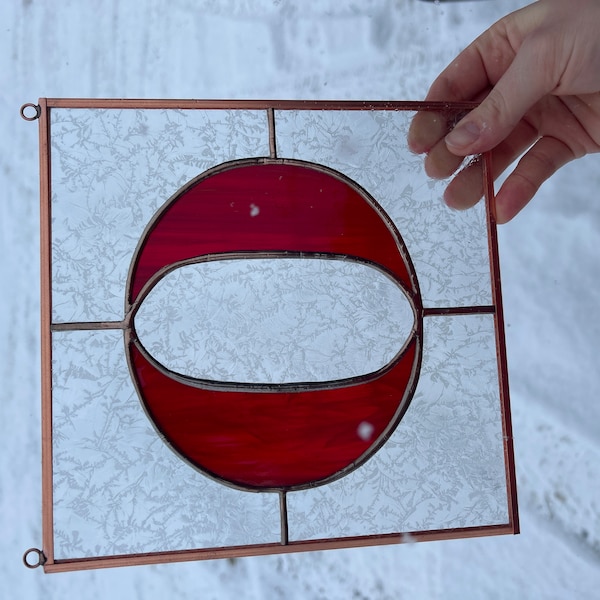 Stained Glass "m" - Etsy