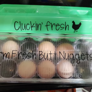 Funny Egg Carton Stickers lables/ Stickers ONLY Chicken Duck Turkey ...
