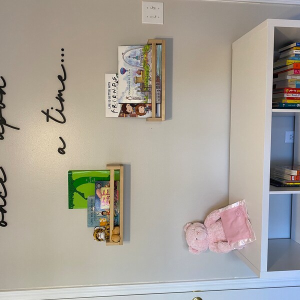 Once Upon a Time Cut Out, Nursery Wall Decor, Reading Wall, Fairytale ...