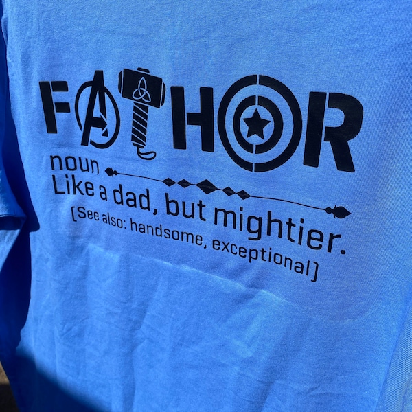Fathor Svg, Father's Day Shirt, Fathor Superhero, Instant Download ...