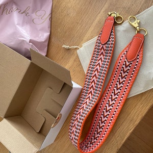12.5cm Square Grid Replacement Strap Fashion Shoulder Straps for Bags ...
