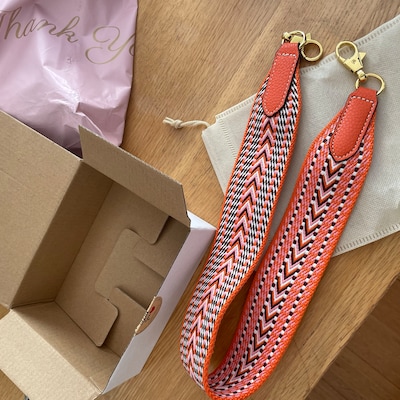 12.5cm Square Grid Replacement Strap Fashion Shoulder Straps for Bags ...