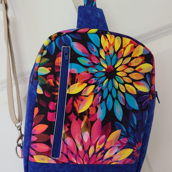 Pebble Sling Bag SEWING PATTERN. Convertible Backpack Pattern ...