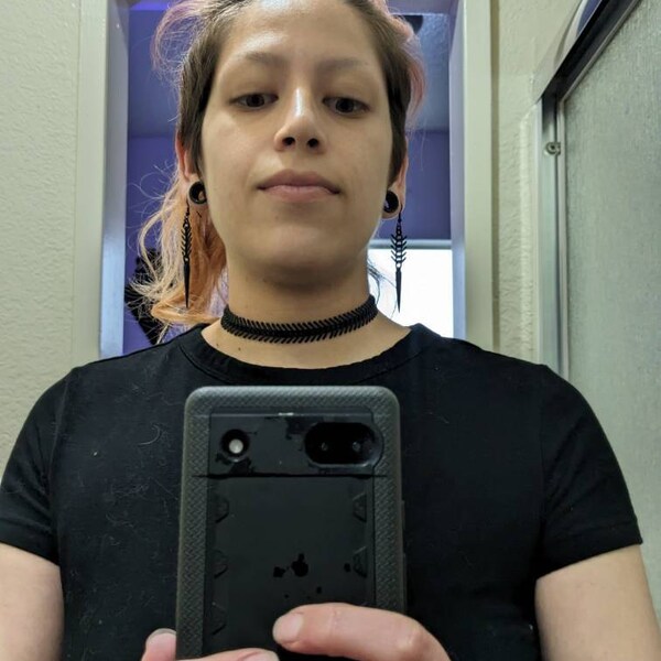 Blackened Vertebrae - Spine Chain Necklace in Black Matte - Fishbone ...