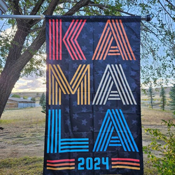 Merry Kamala Harris Mas Flag, Biden Kamala Harris 2024 Christmas Flag ...