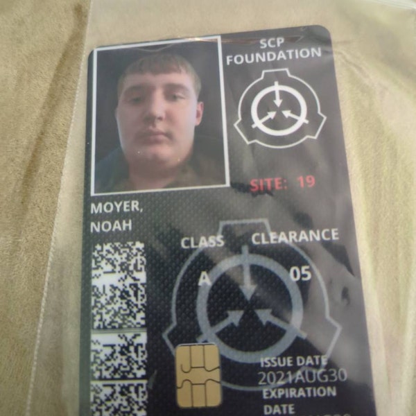 SCP Foundation Card Set (11 Cards Total) - Etsy UK