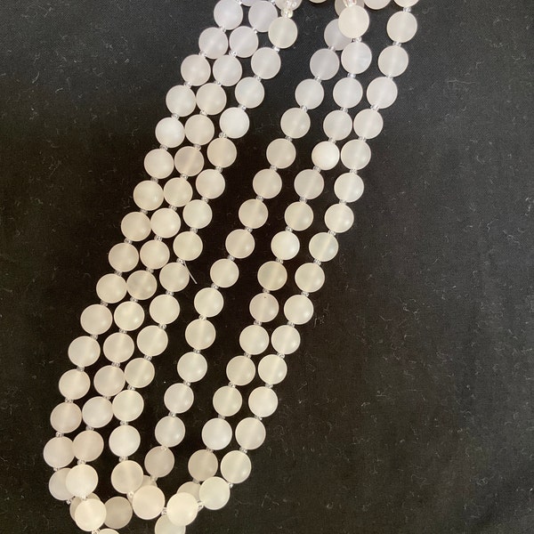 White MOP Carved Double-faced Camellia Flower Shell Bead,mother of ...