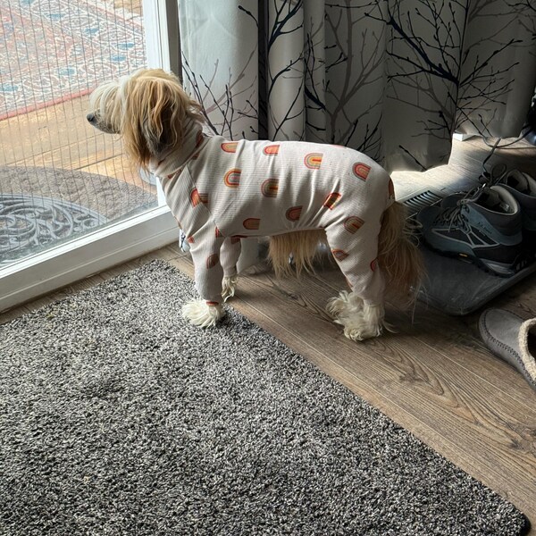 Italian Greyhound Rib Knit Pjs - Etsy