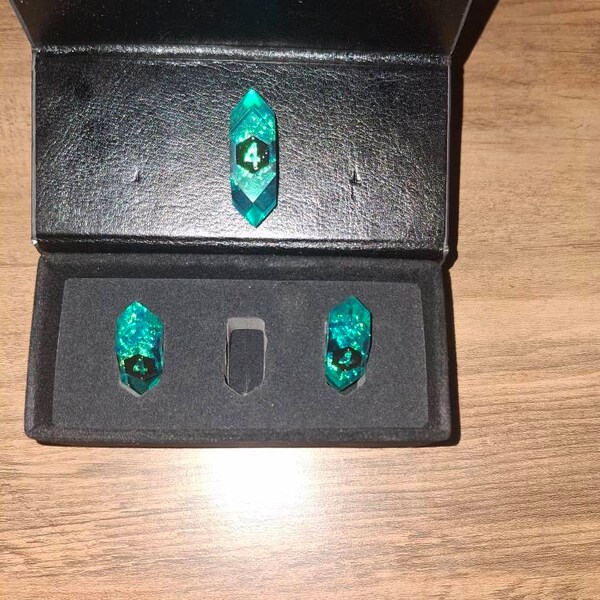 Alpine Lavender Dice | New D4 Shape | Mathematically Balanced | Sharp ...