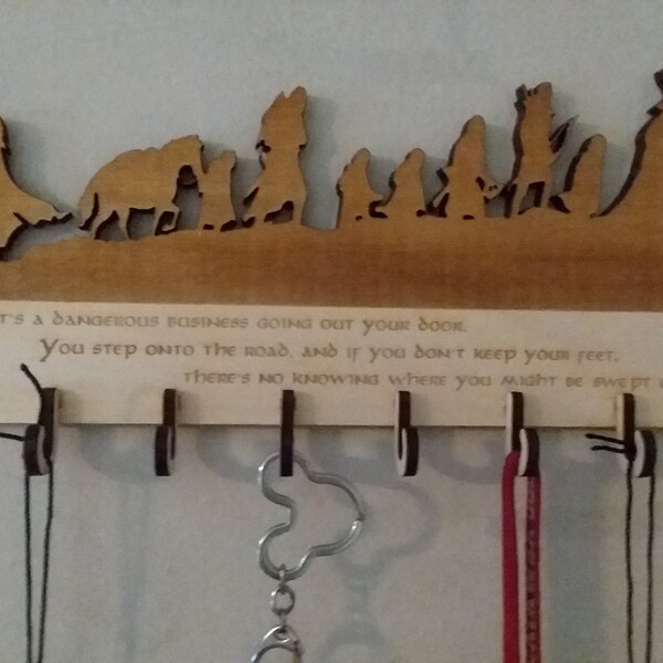 Lord of the Ring Key Holder Wall Key Holder / Wall Key Rack / Lord of ...