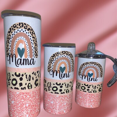 Mama Mini Leopard Rainbow DIGITAL DOWNLOAD Only Png - Etsy