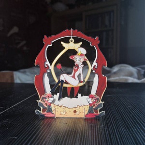 Angel Dust Hazbin Hotel Paper Craft Standee - Etsy