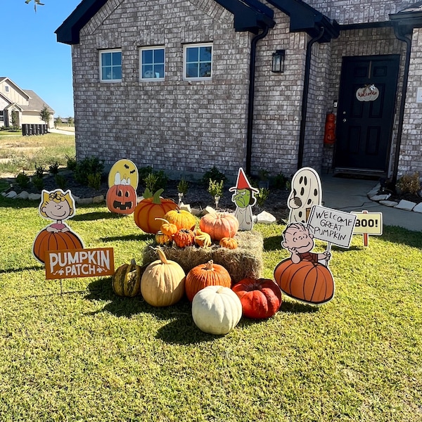Snoopy and Friends Thanksgiving Signs - Etsy