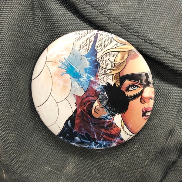 Wiccan/billy Kaplan Comic Book Button 3 Pack - Etsy