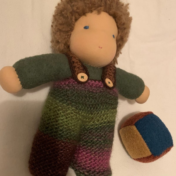 Soft Waldorf Doll, Boy Doll, Custom Made, Organic Cotton Steiner ...