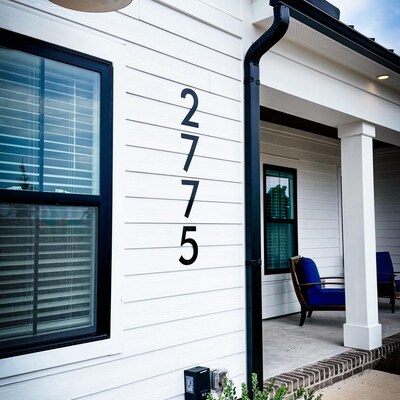 Modern Metal House Numbers & Letters Individual House Numbers Modern ...
