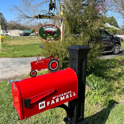 Case-ih Tractor Mailbox - Etsy