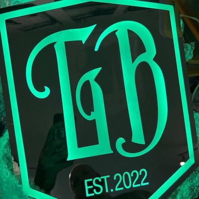 Custom LED Lighting Cross Sign丨3d Luminous Characters LED Acrylic ...