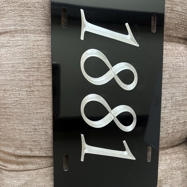 Custom Personalized Welcome Home Sign Diamond Etched Engraved on Black ...