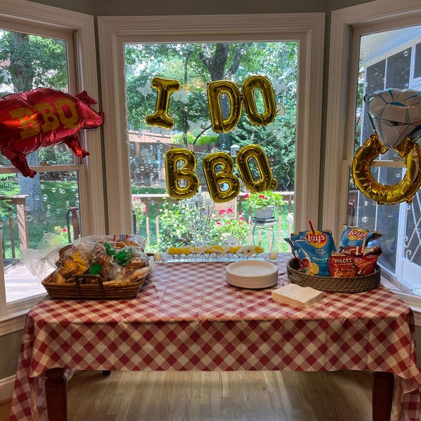 Hot Dog Balloon BBQ Cookout Weenies & Tinis Themed Party Grilling ...