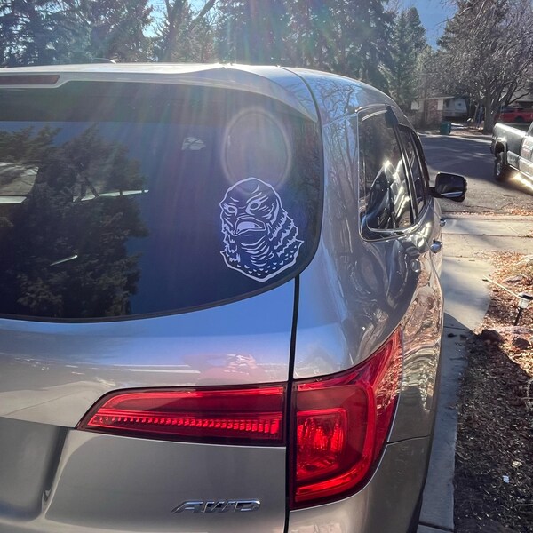 Floating Ghost Sticker / Ghost Phone Sticker / Cute Ghost Car Sticker ...