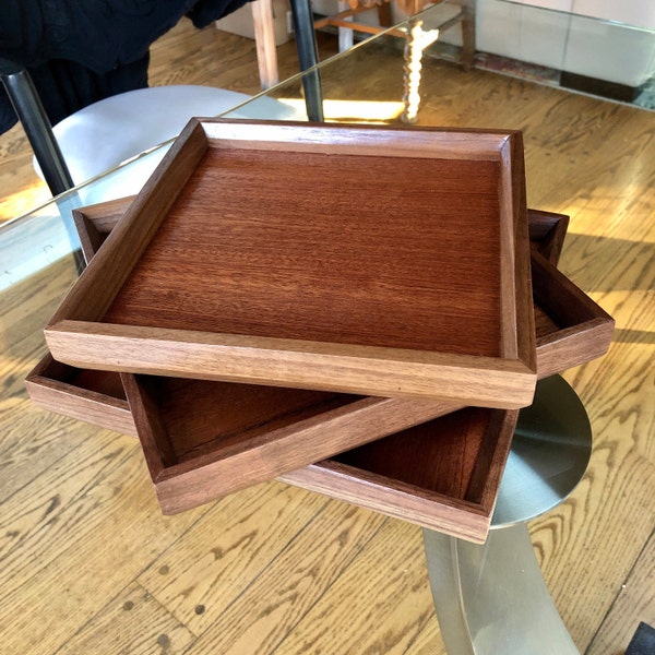 Wooden Nesting Jigsaw Puzzle Sorter Trays - Etsy
