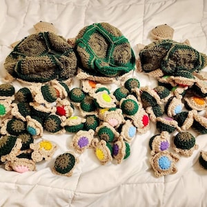 The ORIGINAL Turtle Memory Game PATTERN English Pdf ORIGINAL Stitched ...