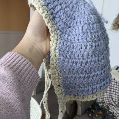 Adult Bonnet Crochet Pattern PDF - Etsy