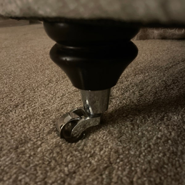 Solid Wood Furniture Legs Replacement Corner Feet 95mm High Multi ...