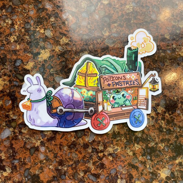 Frog Traveler Waterproof Stickers! - Etsy