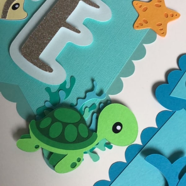 Ocean Animals SVG Set. Ocean Svg. Cricut Cut Files, Layered Files ...