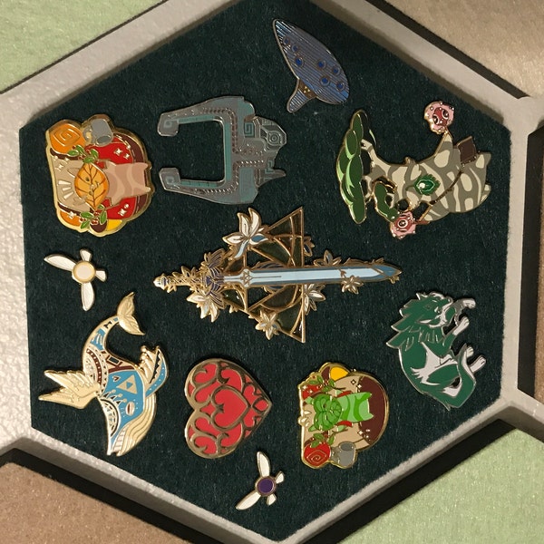 Sword of Golden Legends 80mm Enamel Pin - Etsy