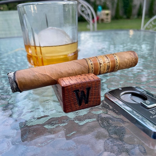 Wood Cigar Rest - Etsy