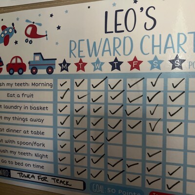 EDITABLE Rainbow Reward Chart Rainbow Behavior Chart Pastel - Etsy