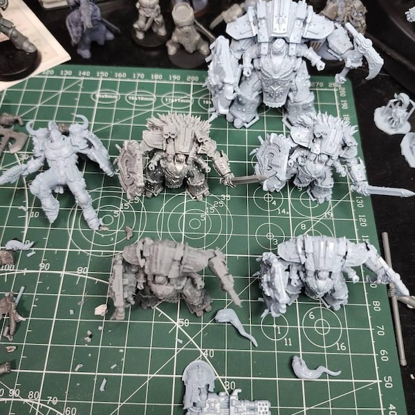 Grotesque Female Abomination Demon (3 Sizes) | 90mm Tall | 28mm Scale ...
