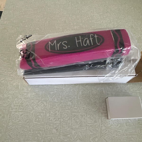Personalized Stapler|teacher Stapler|pencil Stapler|glitter Stapler ...
