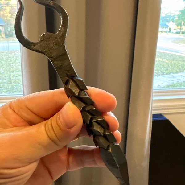 Hand-forged Decorative Fiddlehead Garden Ornaments (set of 3) - Etsy