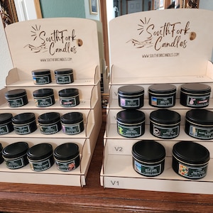 Customizable Laser Engraved Peg Display Stand, Great for Keychains and ...