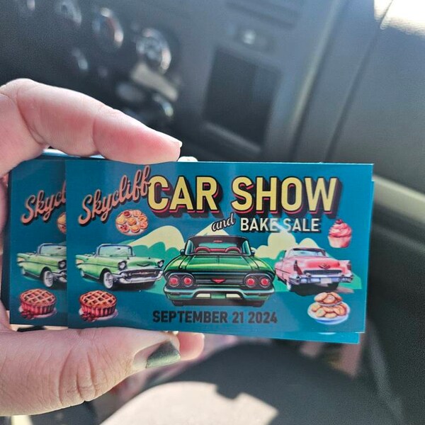 Car Show Dash Plaque 2"x3.5" 100 PACK - Etsy